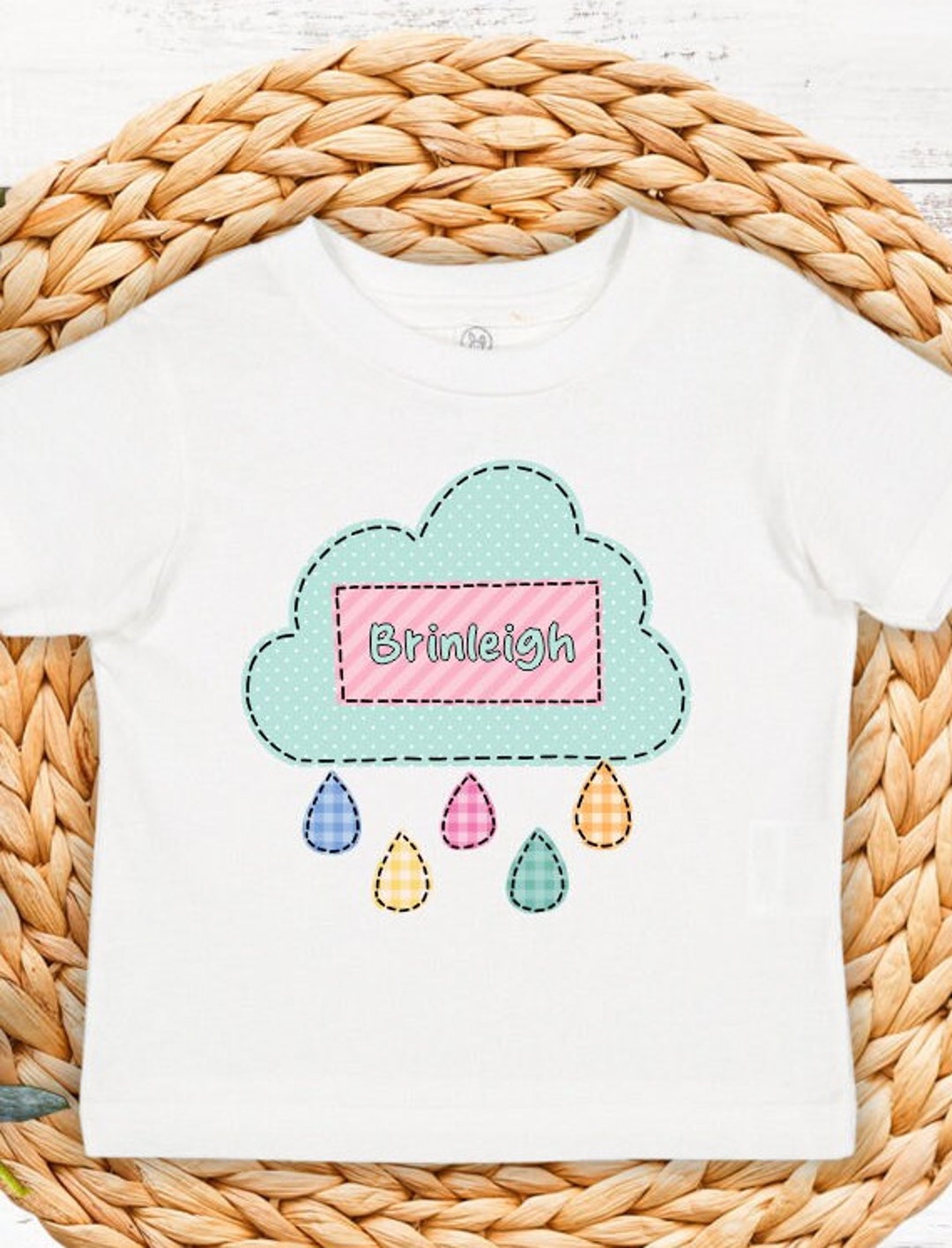 Pastel Rain Cloud HTV, Faux Applique Htv, Summer Htv, Custom HTV, Htv ...