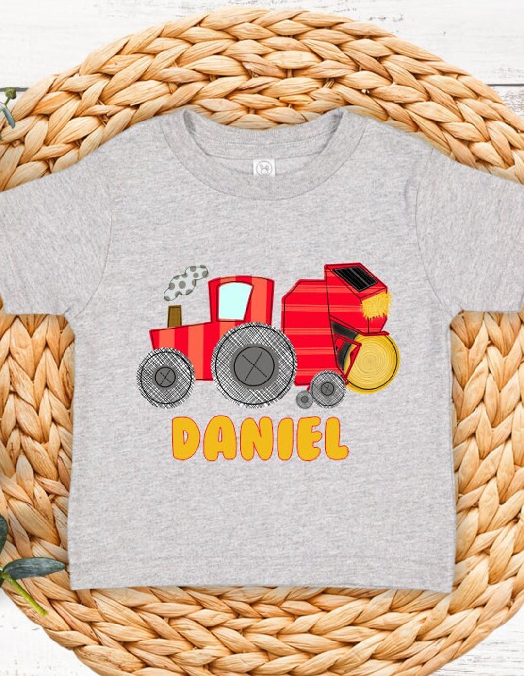 Fall Red Tractor HTV, Tractor Hay Htv, Fall Htv, Custom HTV ...