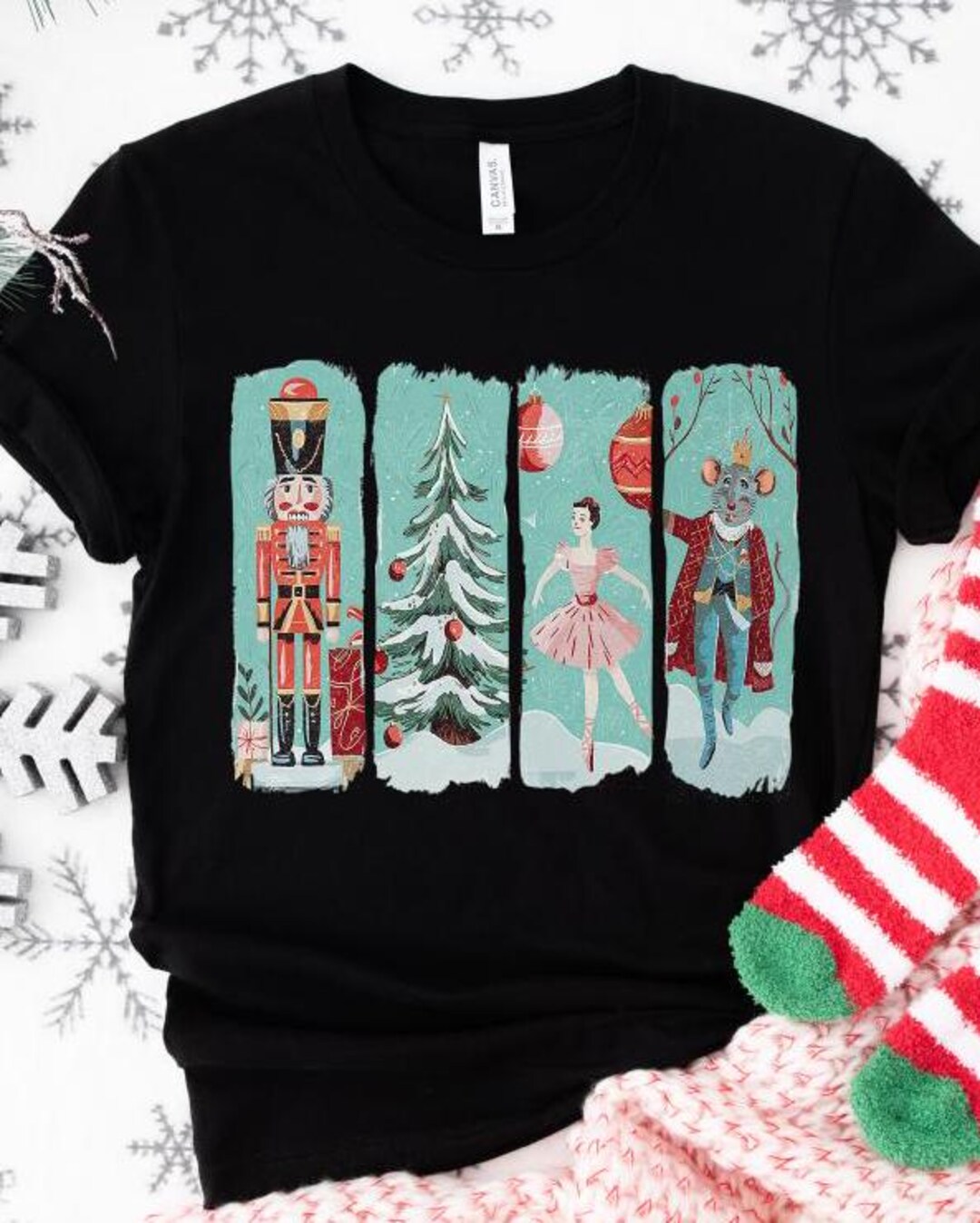Retro Christmas Nutcracker Htv, Vintage Christmas HTV, Winter Vibes Htv ...