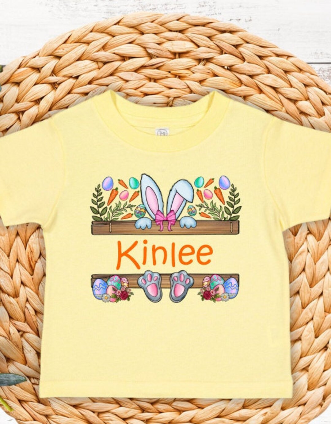 Easter Bunny Name Frame HTV, Summer Htv, Custom HTV, Personalized Htv ...