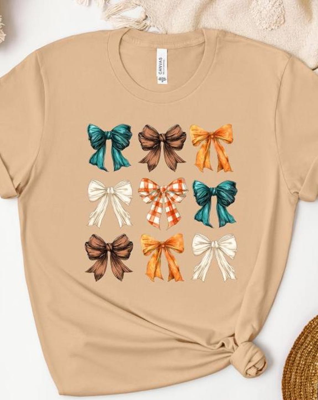Retro Fall Bows HTV, Fall Coquette Bow Htv, Autumn HTV, Fall Htv, Vinyl ...