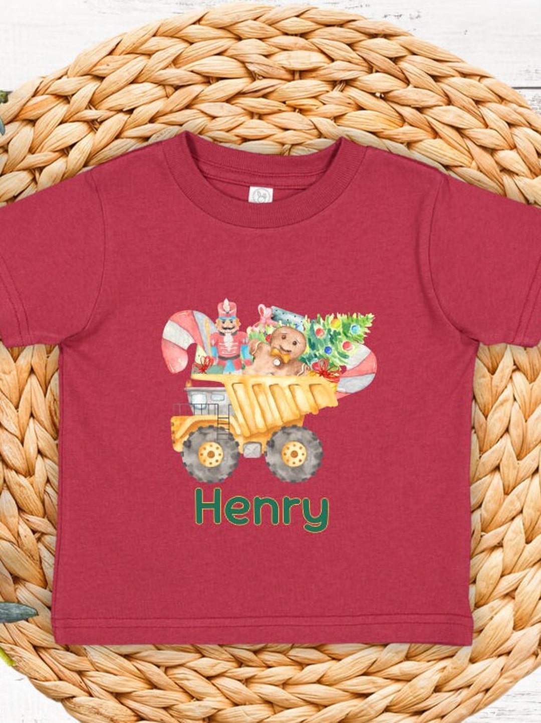 Christmas Holiday Dump Truck Htv, Christmas Htv, Winter Vibes Htv ...