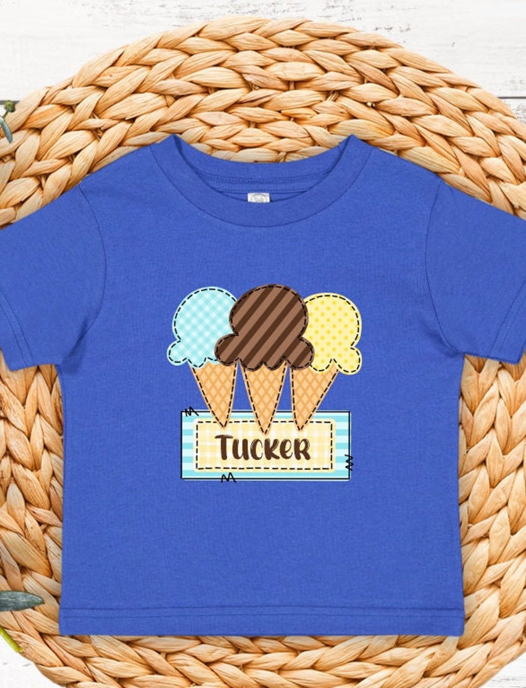 Boy Ice Cream Trio HTV, Faux Applique Htv, Summer Htv, Custom HTV, Htv ...