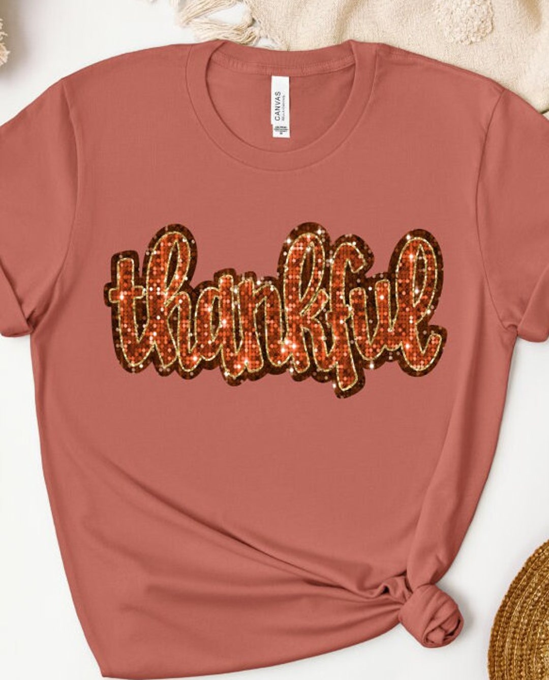 Faux Sequin Thankful Htv, Fall O Ween HTV, Thanksgiving Htv, Fall Htv ...