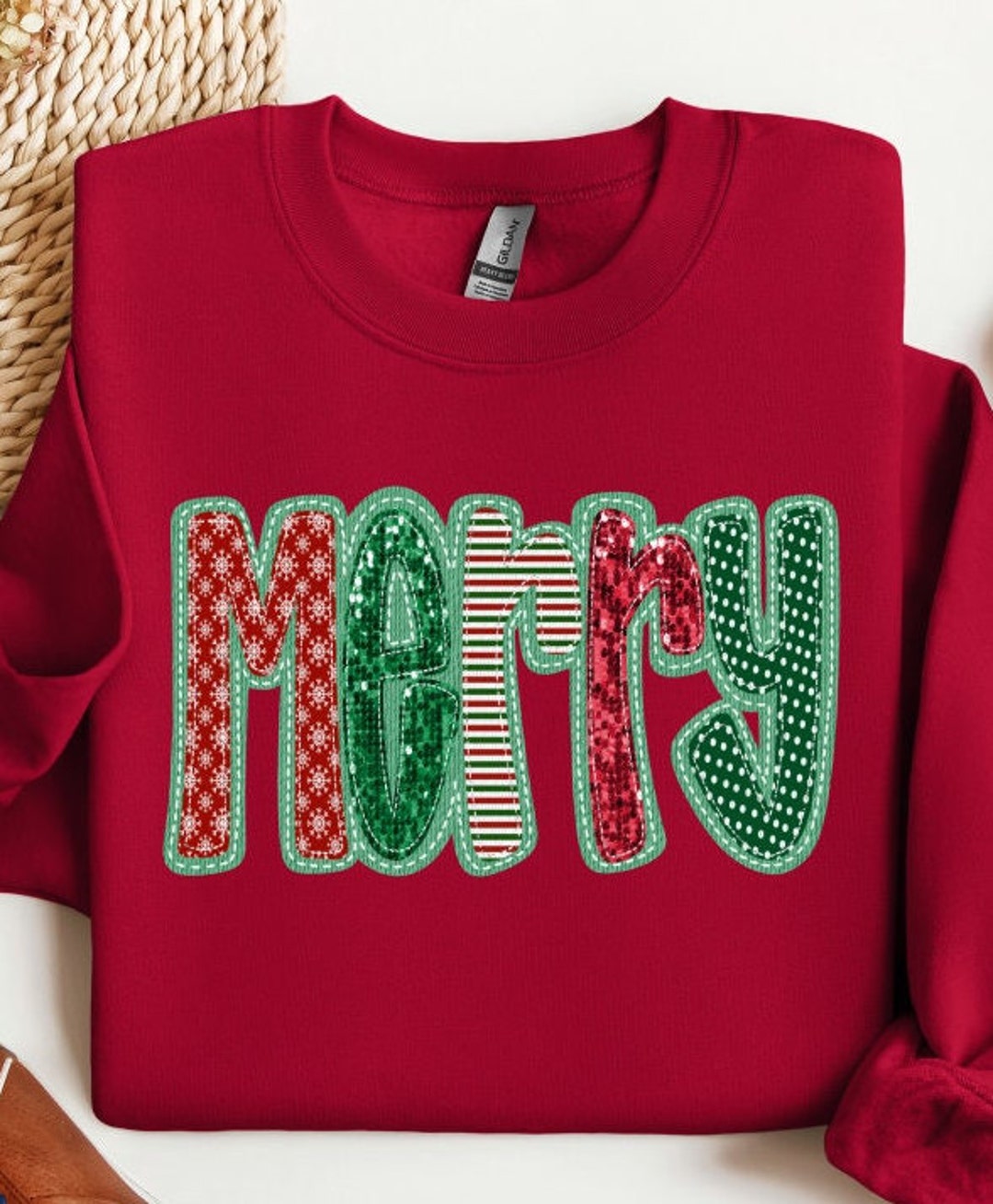 Faux Sequins Merry Htv, Merry Christmas HTV, Winter Vibes Htv ...