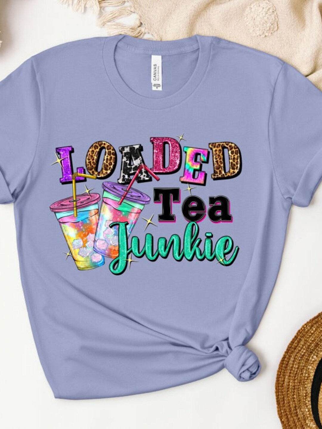 LOADED Tea Junkie Htv, Flavored Teas HTV Htv , Htv Transfer, DIY ...