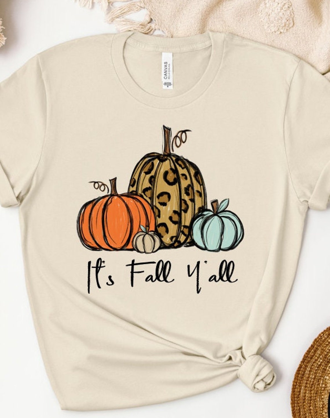 It's Fall Y'all Htv, Cheeta Pumpkin HTV, Halloween Htv, Fall Htv Vinyl ...