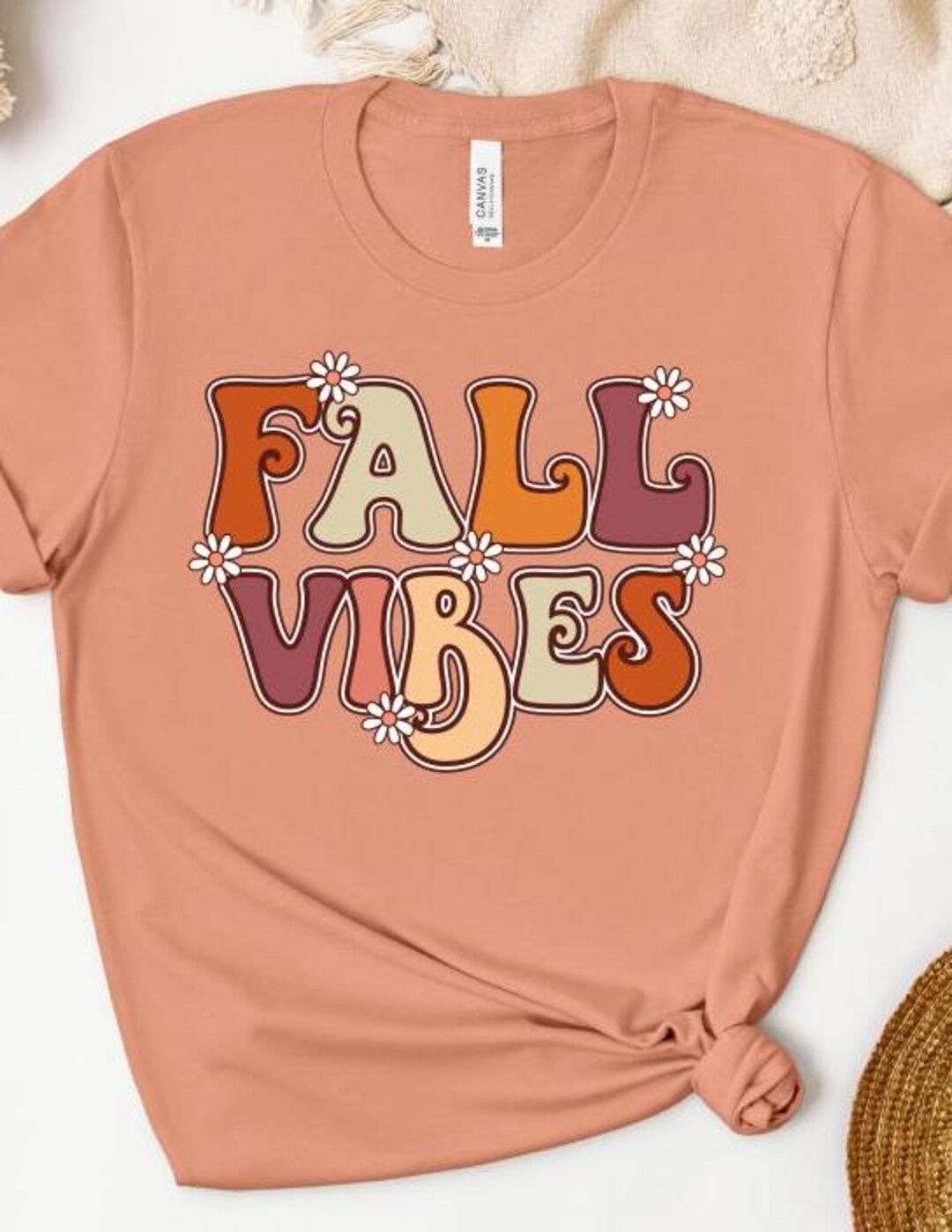 Retro Fall Vibes HTV, Fall Groovy Design HTV, Pumpkin Season Htv Vinyl ...