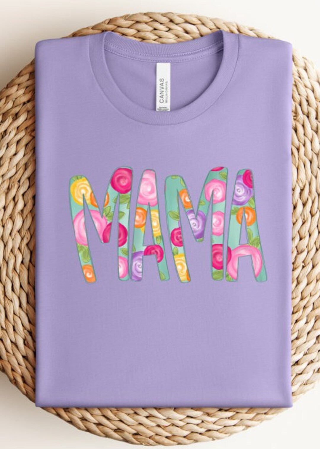 Watercolor Floral Mama HTV, Mom HTV, Mama Transfers, Htv Transfers - Etsy