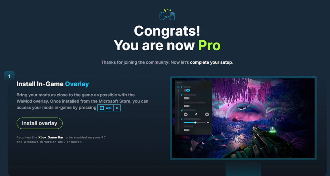 Wemod Pro (windows Version) - Etsy