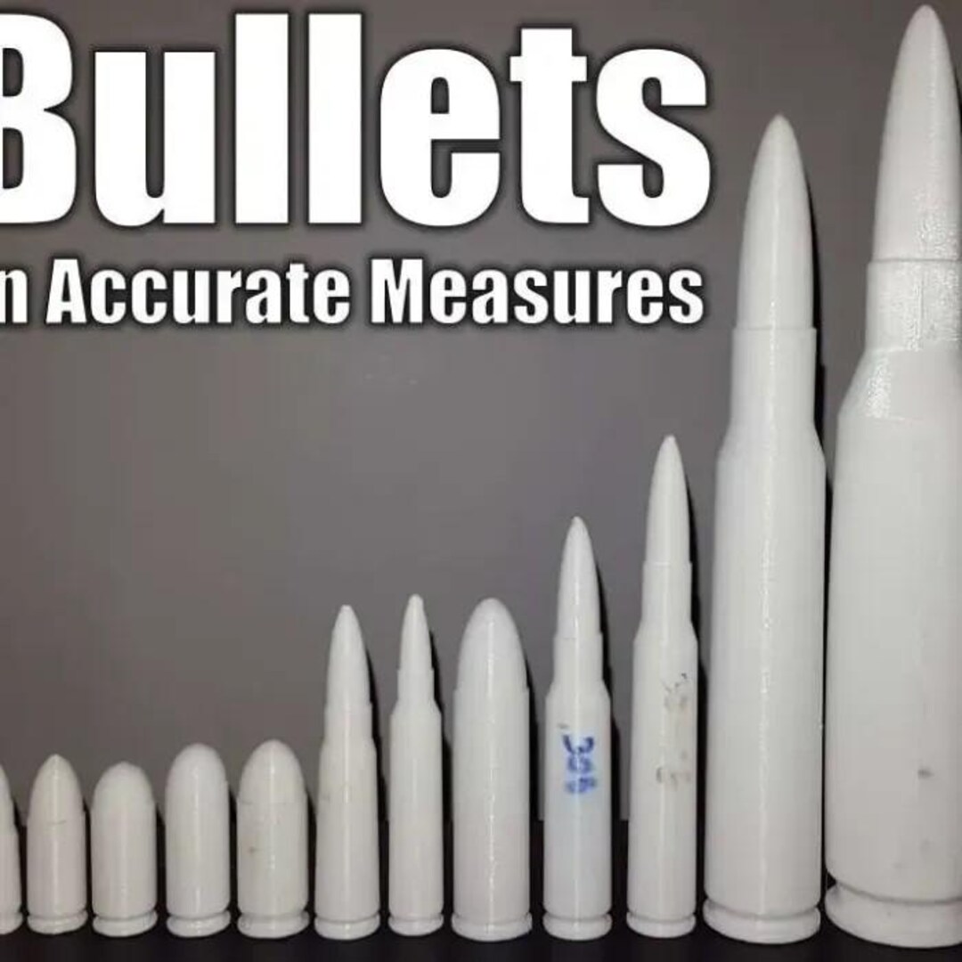 3D Printing File Stl Bullets - Etsy