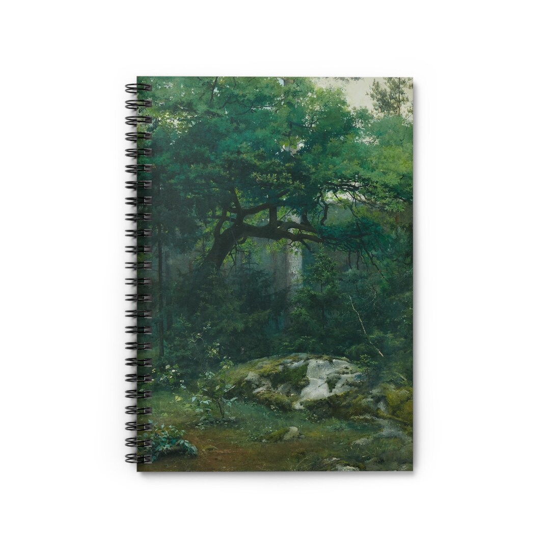 The Glade in Shadow - Anna Boberg - Aesthetic Notebook - Watercolor ...