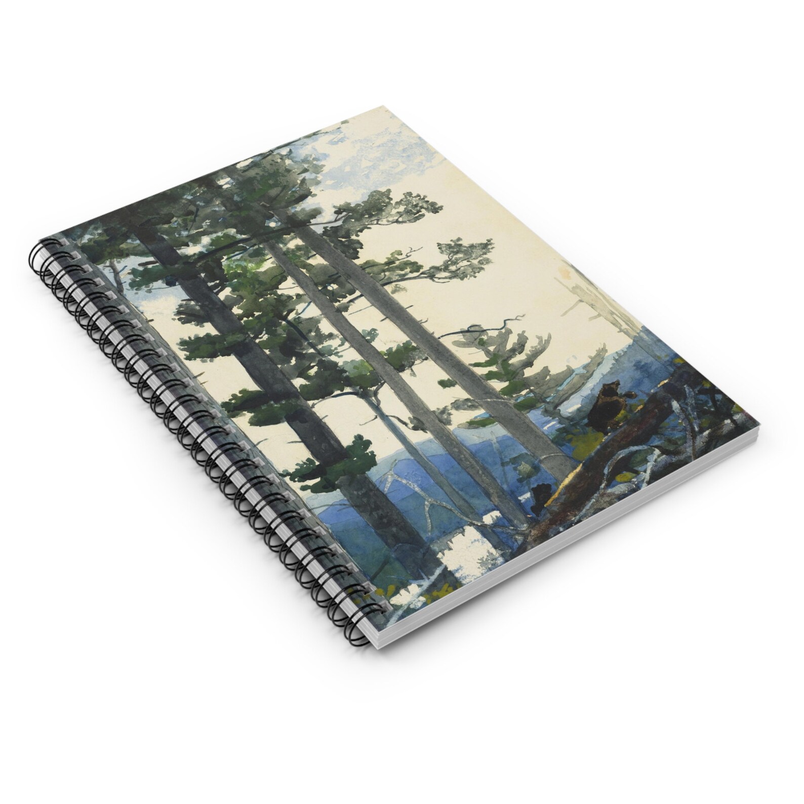 Old Settlers - Aesthetic Notebook - Winslow Homer Spiral Notebook - Etsy