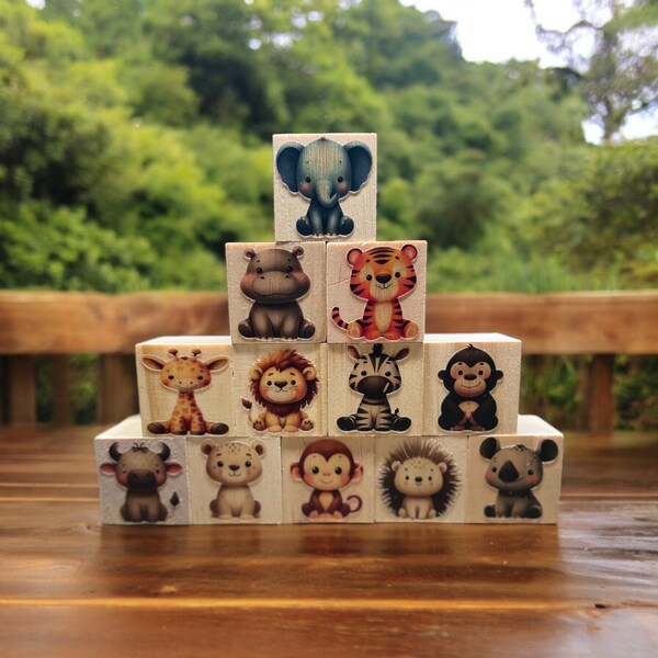 Baby Blocks Decorations - Etsy