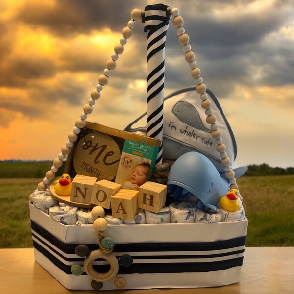 Boat Diaper Cake - Etsy