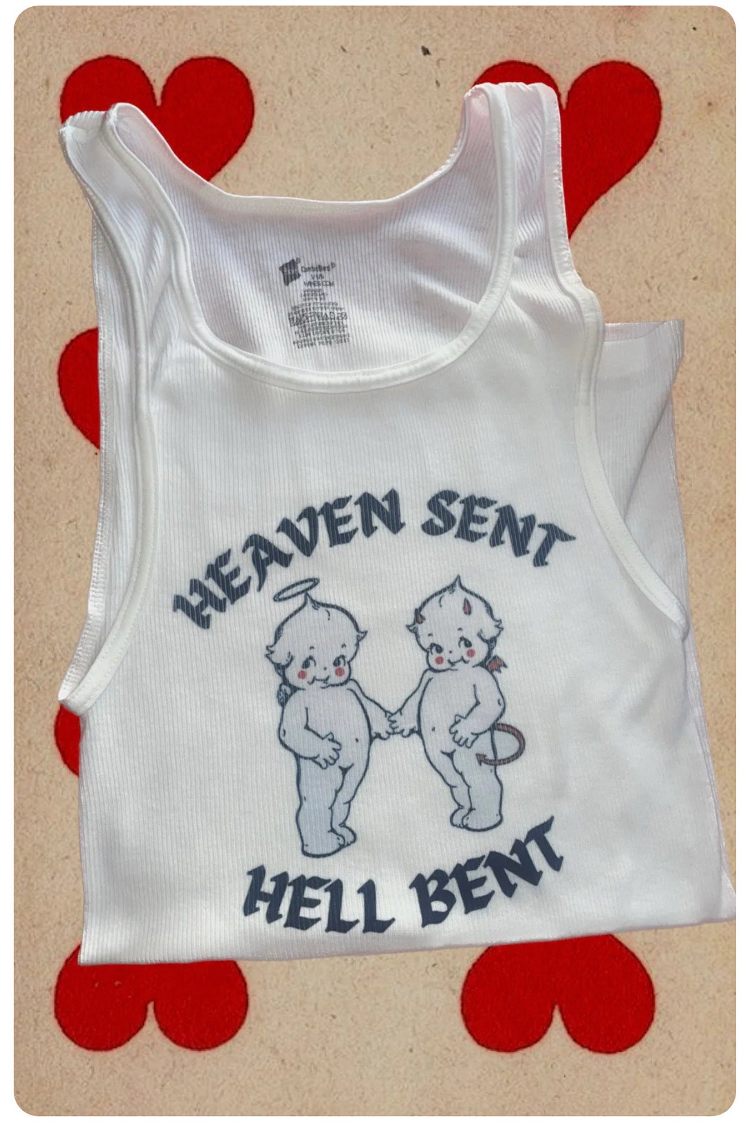 Heaven Sent Hell Bent Tank - Etsy