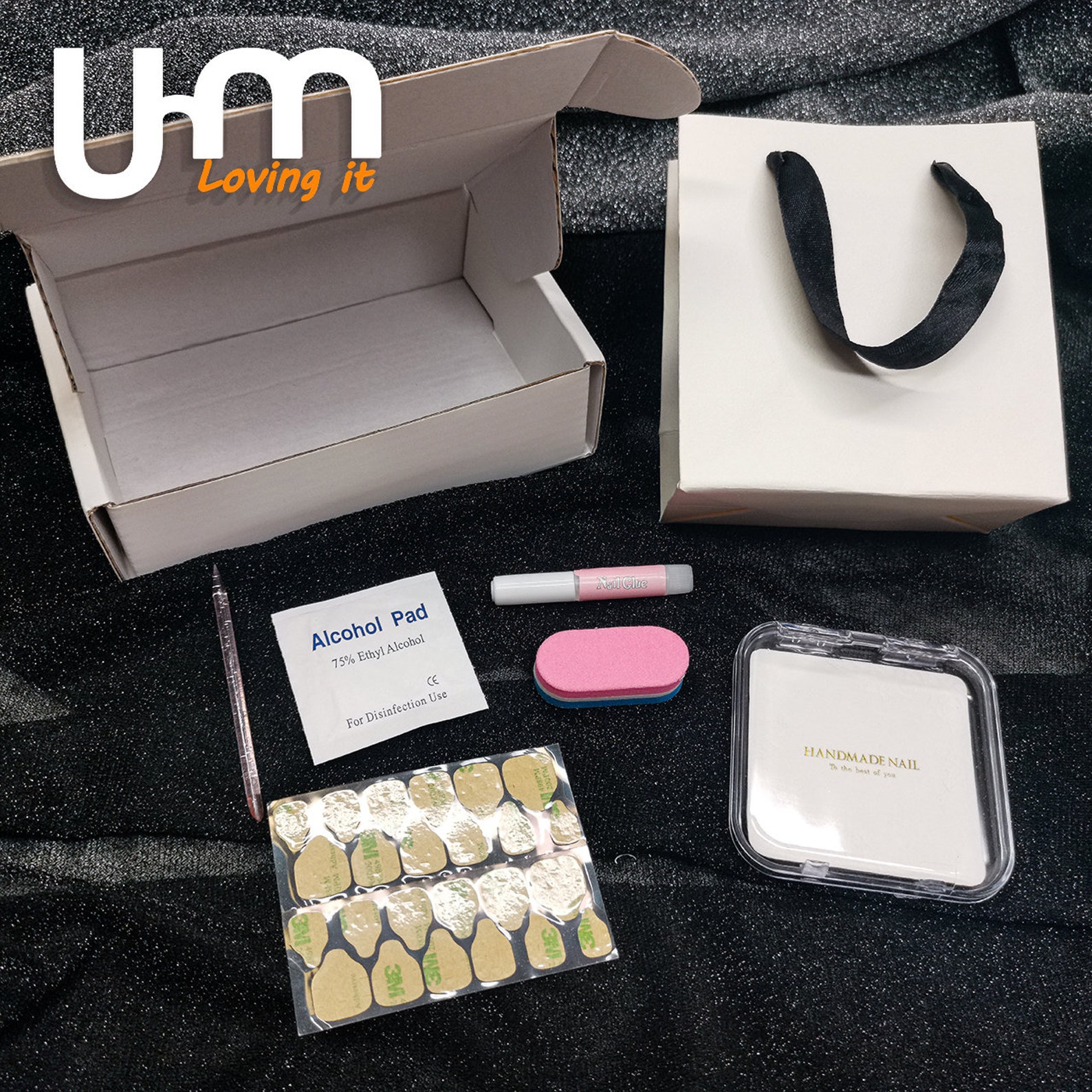 3D Halloween Theme Press on Nails, Ghost Press on Nails, Short Nails ...