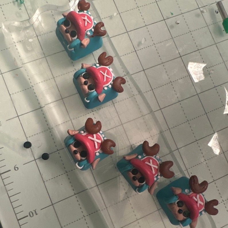 CHOPPER One Piece Keycap Handmade, Polymer Clay - Etsy