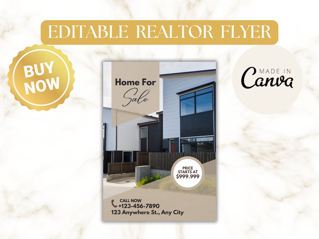 EDITABLE FLYER - Etsy