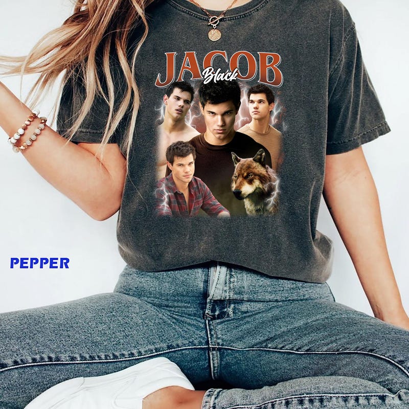 Jacob Black Shirts - Etsy