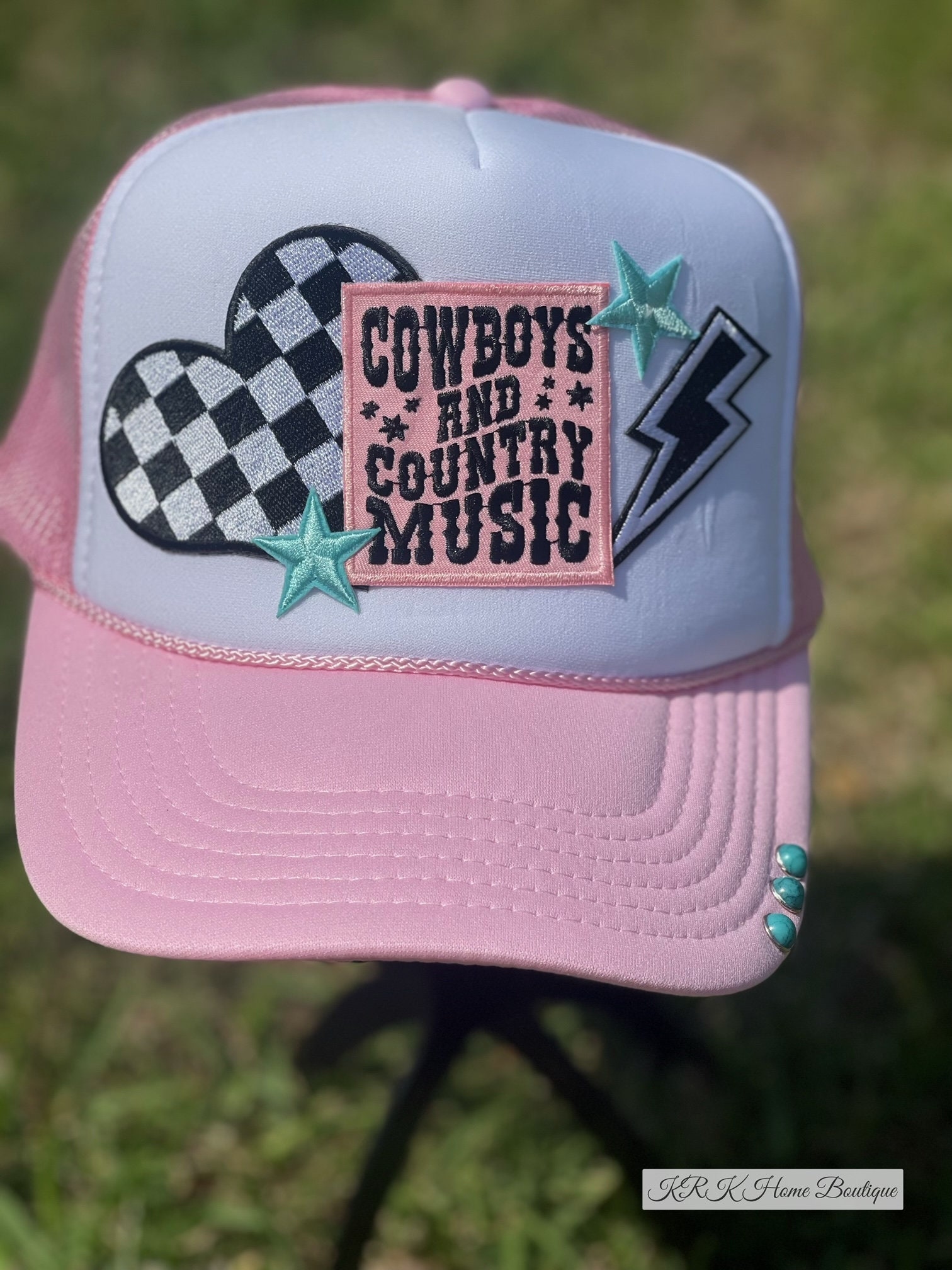 Cowboys and Country Music Trucker Hat - Etsy