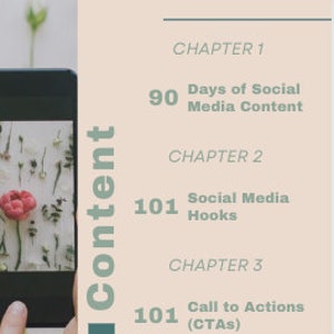 3 Months of Social Media Content - Etsy