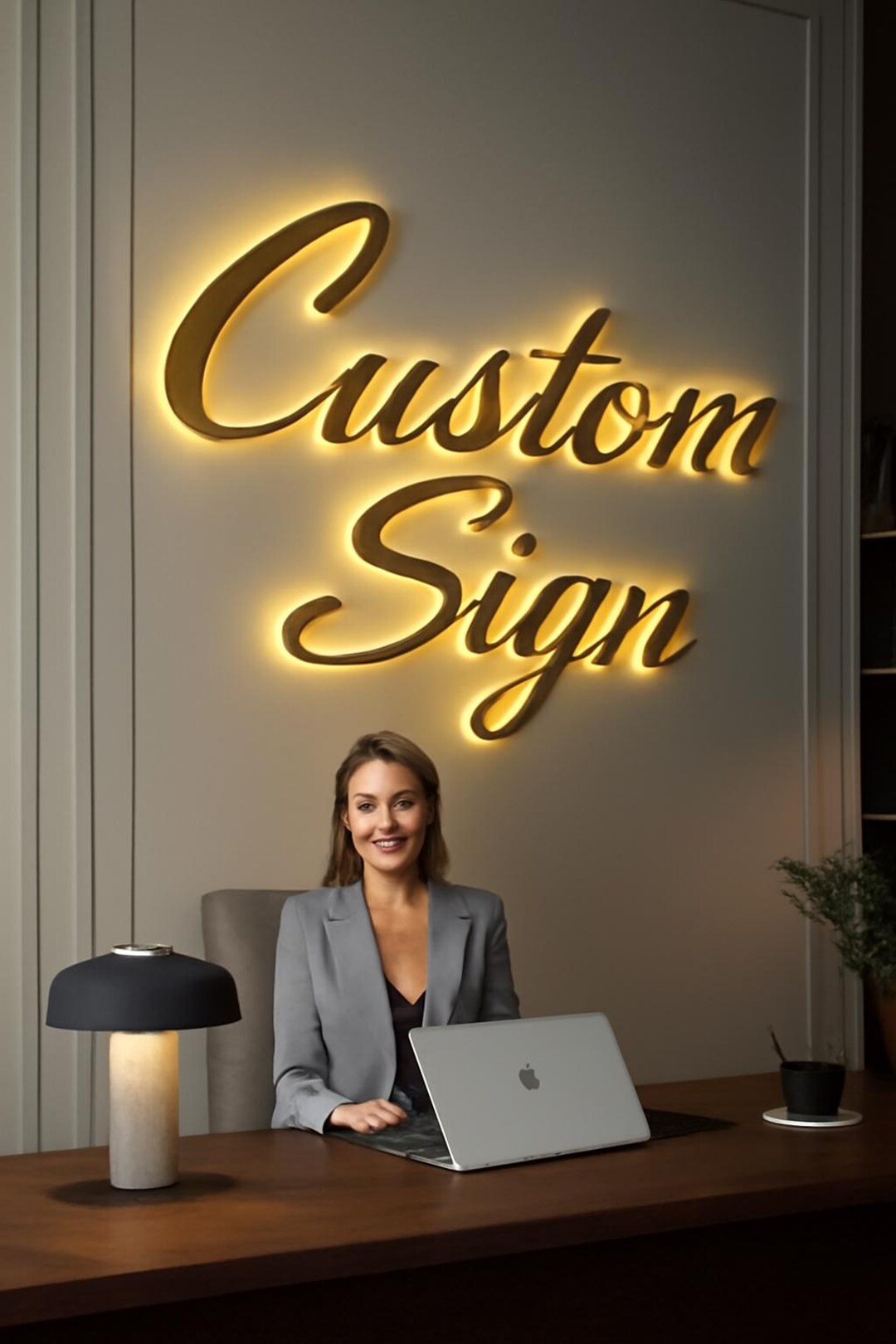 Custom Metal LED Signs –custom Logo Sign|backlit Letter Sign for ...