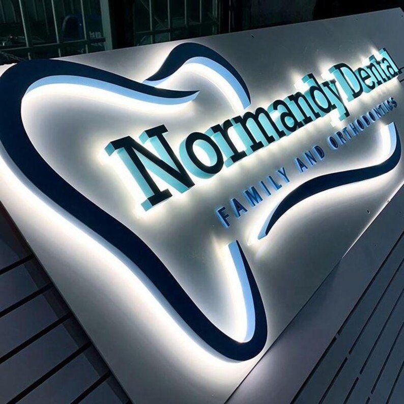 Custom Metal LED Signs –custom Logo Sign|backlit Letter Sign for ...