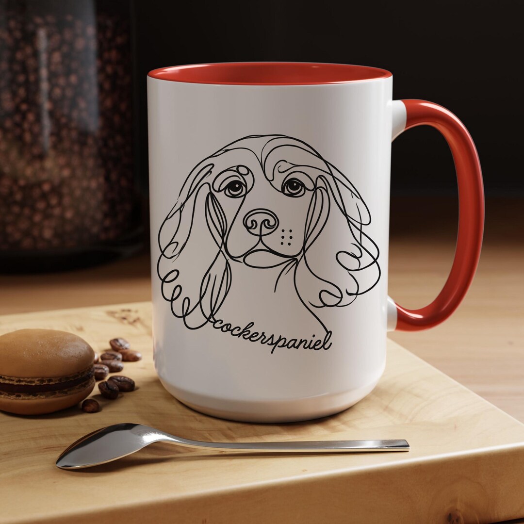 Cocker Spaniel Line Art – Dog PNG SVG Digital Download - Etsy