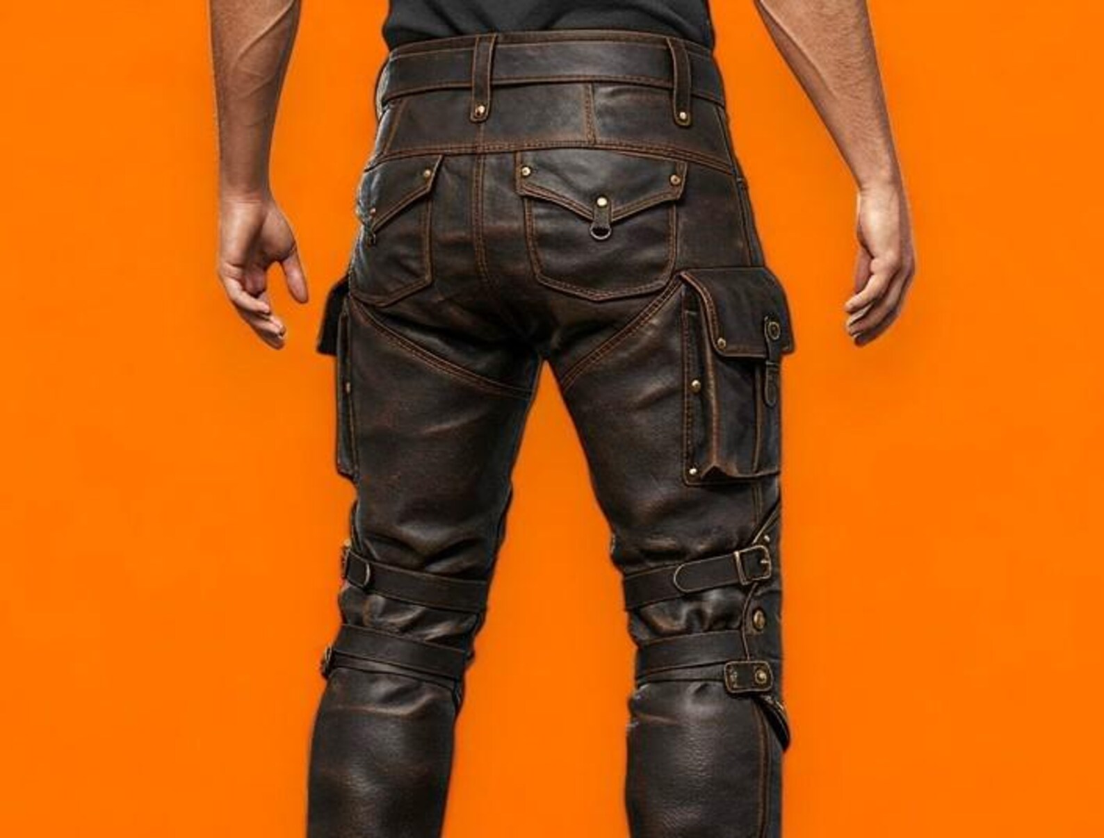 The Nightreaper - Medieval Leather Pants- Assassin's Leather Pants ...