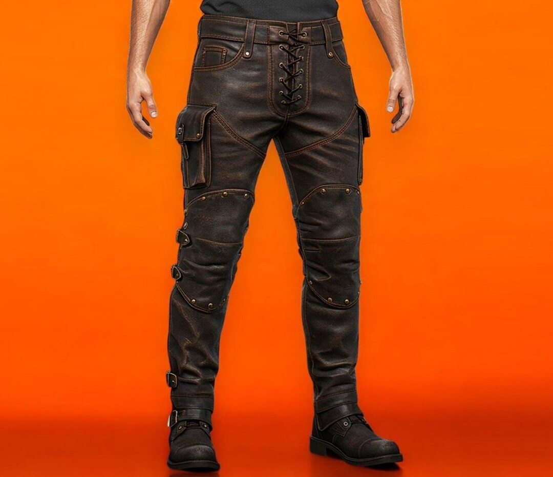 The Nightreaper - Medieval Leather Pants- Assassin's Leather Pants ...