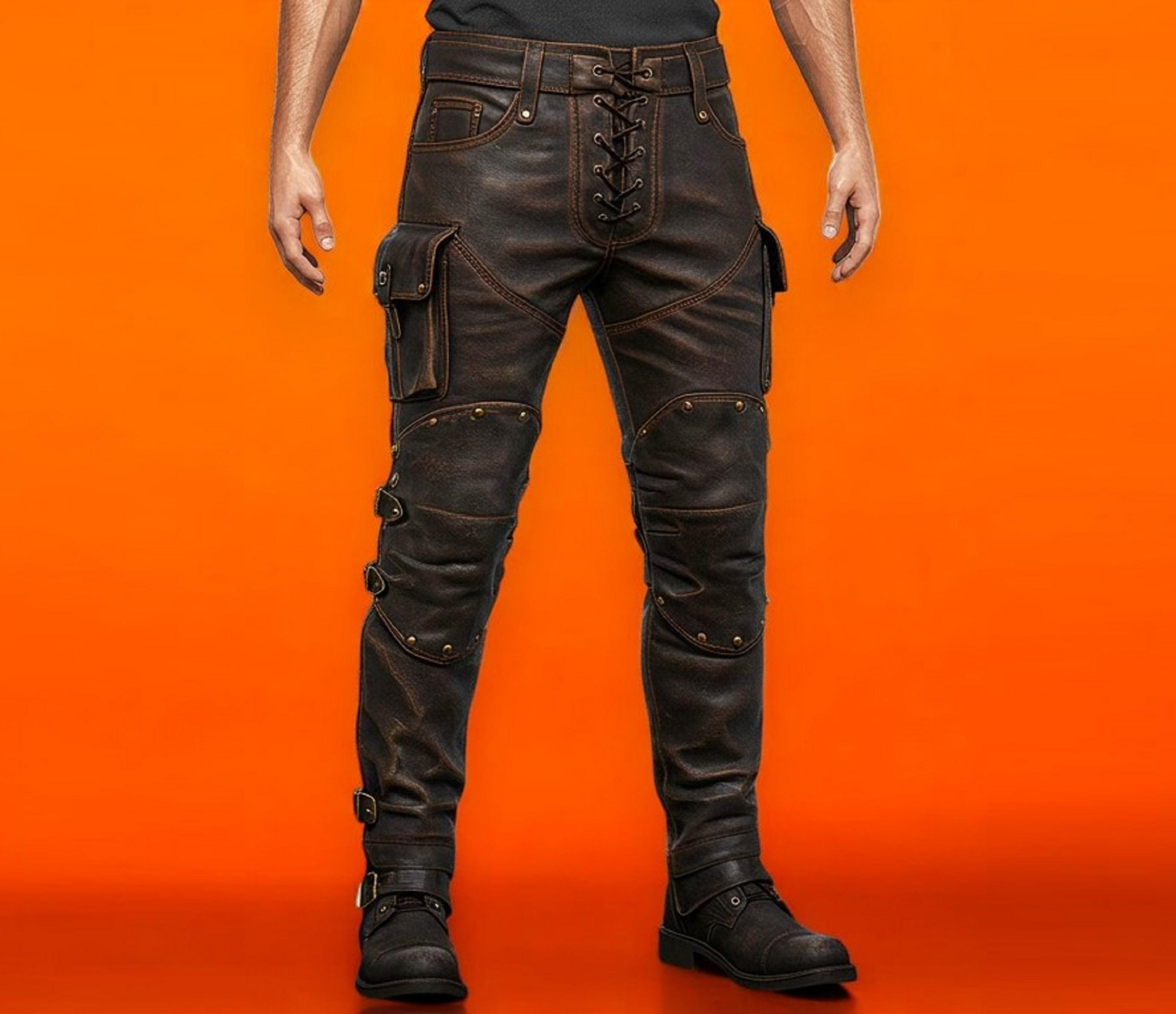 The Nightreaper - Medieval Leather Pants- Assassin's Leather Pants ...