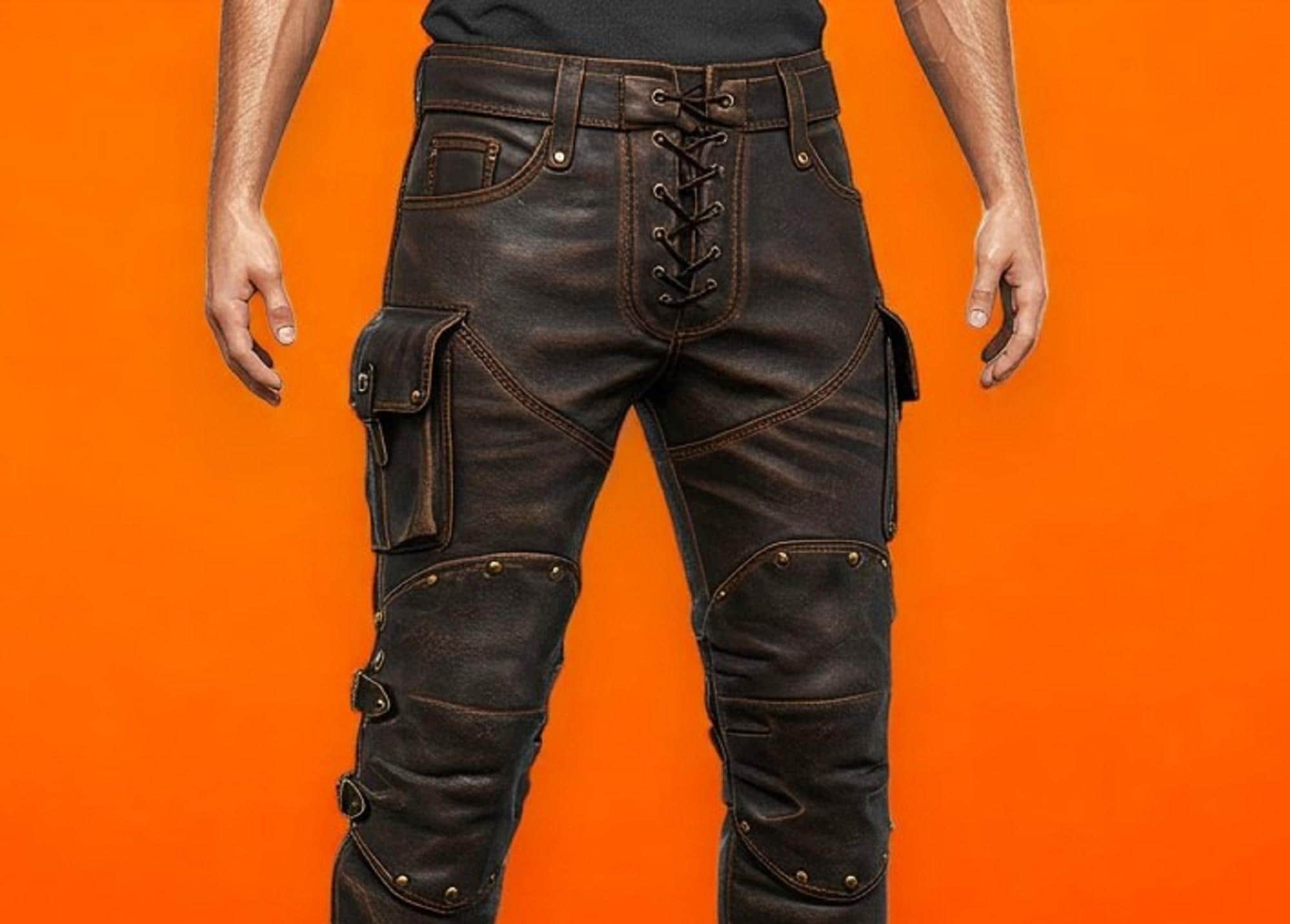 The Nightreaper - Medieval Leather Pants- Assassin's Leather Pants ...