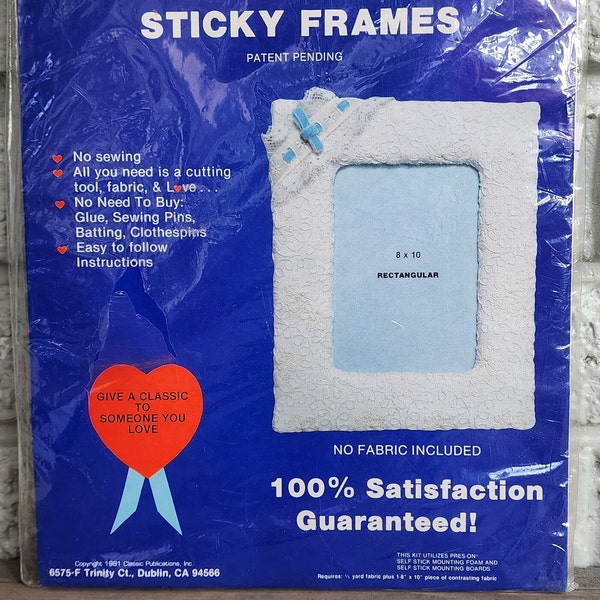 Foam Board Photo Frames - Etsy