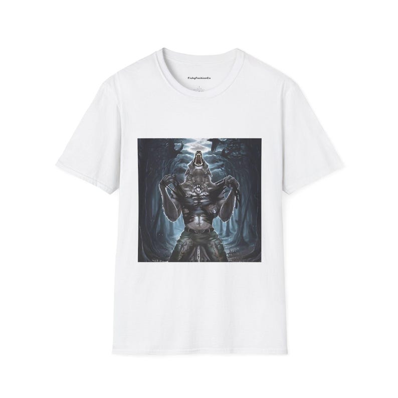 WEREWOLF SHIRT Unisex Softstyle T-shirt - Etsy