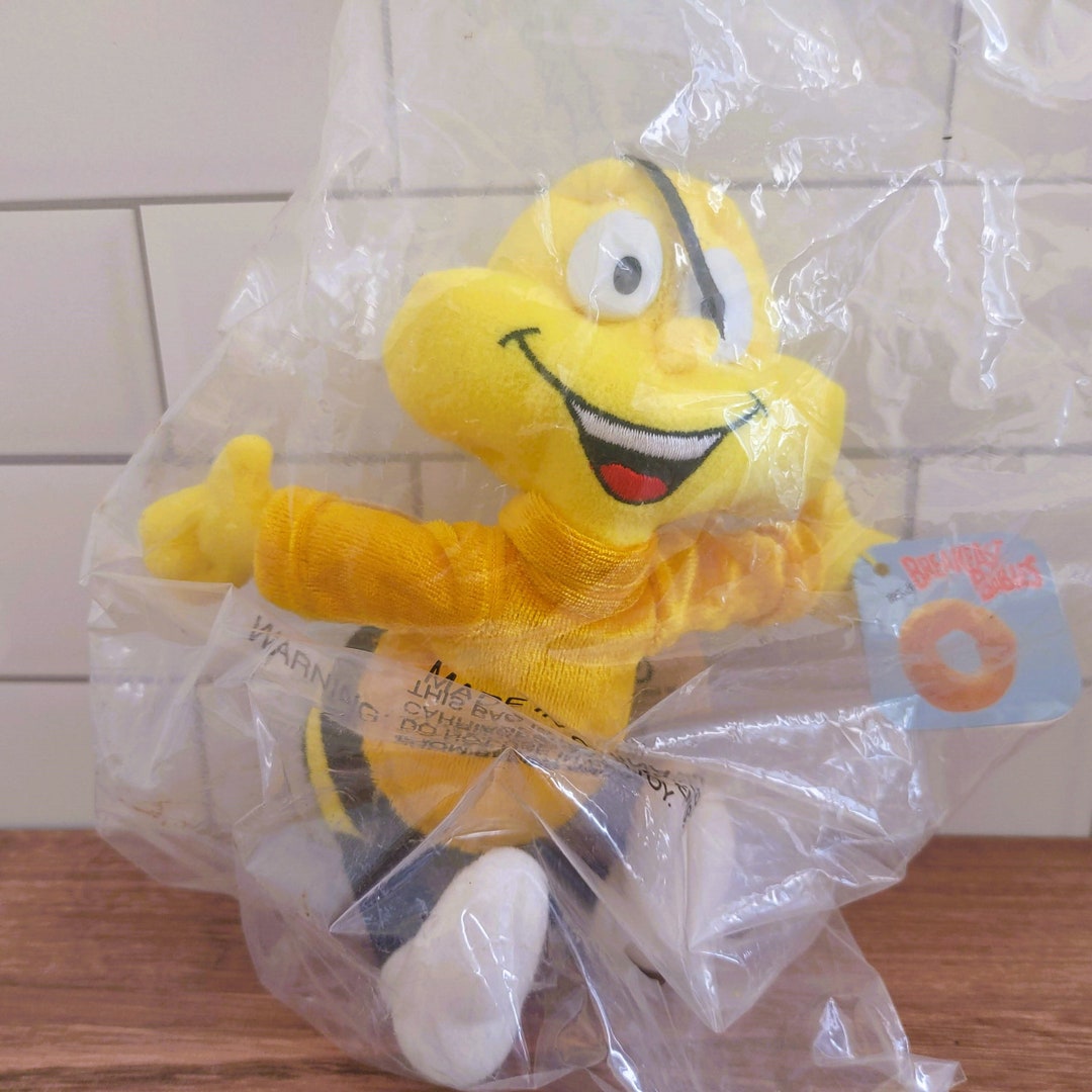 1997 Honey Nut Cheerios Buzz the Bee Plush General Mills Breakfast Babies in Bag - Etsy