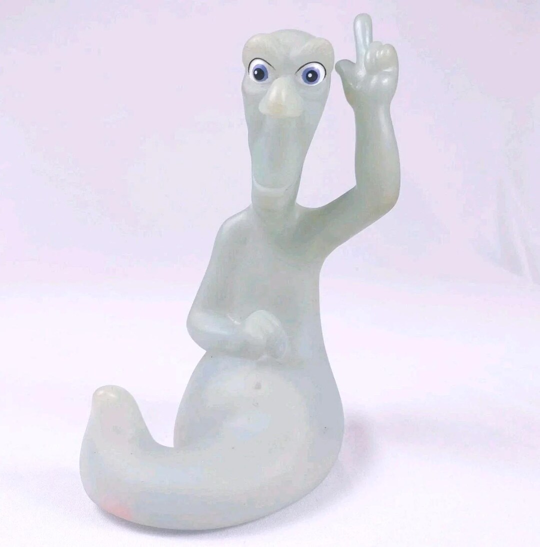 Vintage 1995 Casper the Friendly Ghost Stretch Pizza Hut Toy Glow in ...