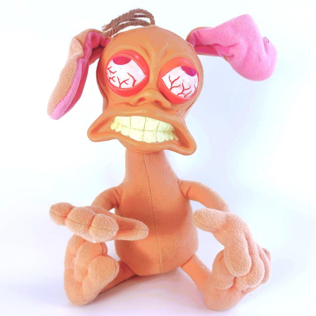 Vintage 1992 Ren Plush Ren and Stimpy Rude Toot Fart Nickelodeon NO SOUND 12” - Etsy