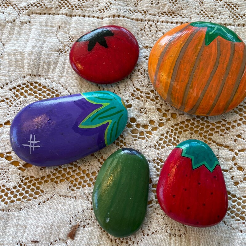 Vegetable Garden Rocks - Etsy