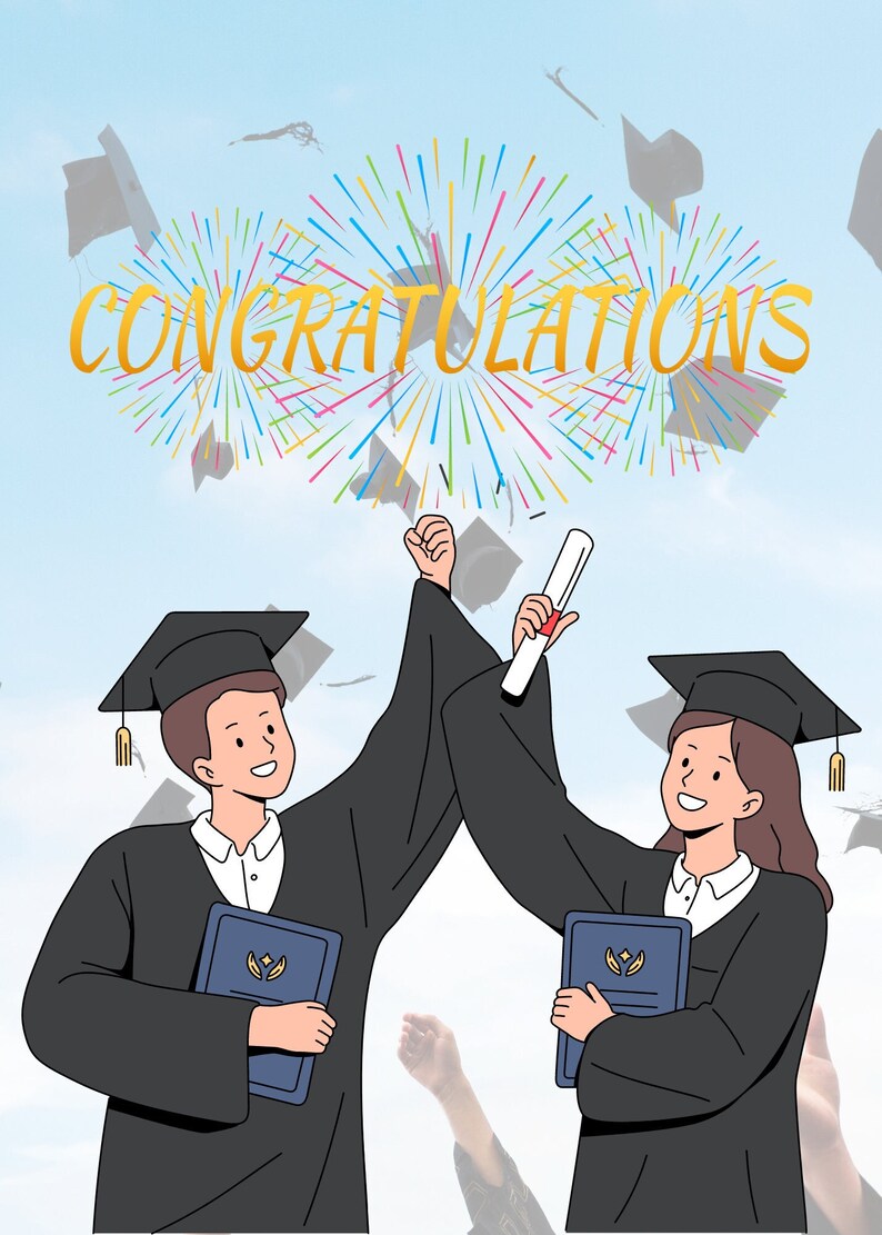 Graduation Cover/flyers - Etsy
