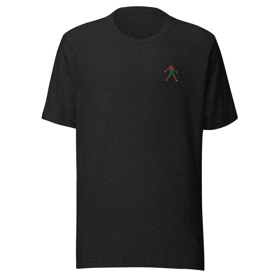 Ronaldo Siu T Shirt - Embroidered Icon Portugal Soccer Football Shirt ...