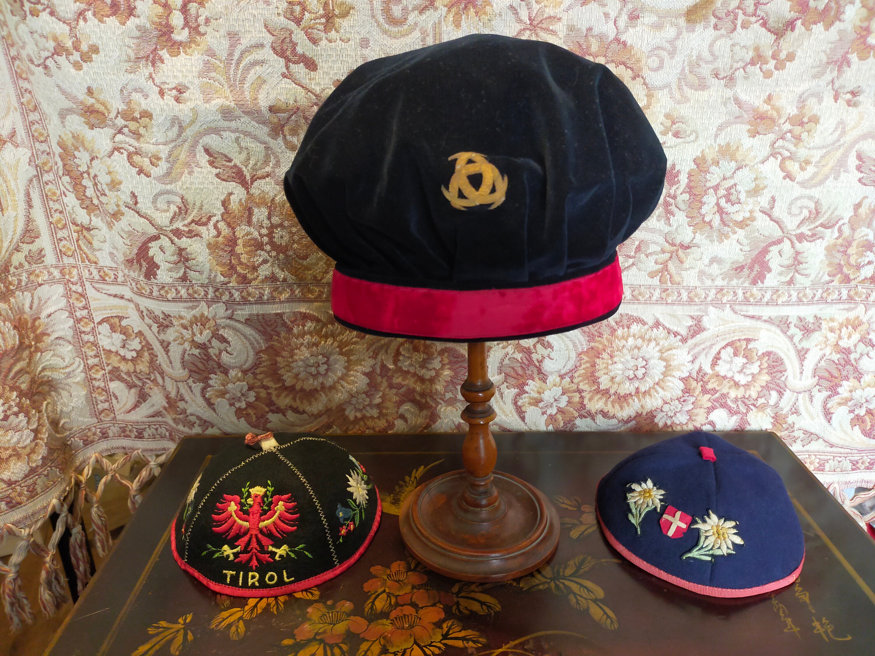 Vintage Alpine Cap Tirol Arms Edleweiss Ski Resort Souvenir Mountain ...