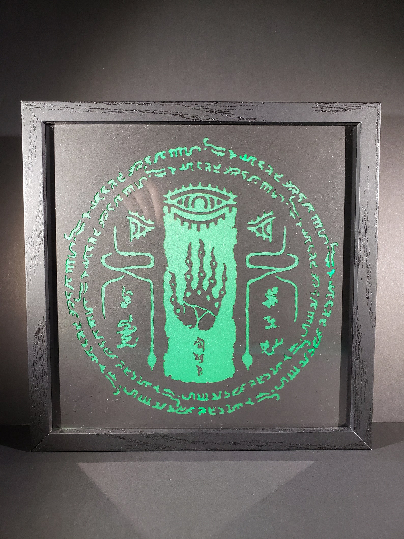 Zonai Symbol Legend of Zelda Tears of the Kingdom Light Box 8 X 8 - Etsy