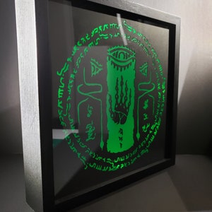 Zonai Symbol Legend of Zelda Tears of the Kingdom Light Box 8 X 8 - Etsy