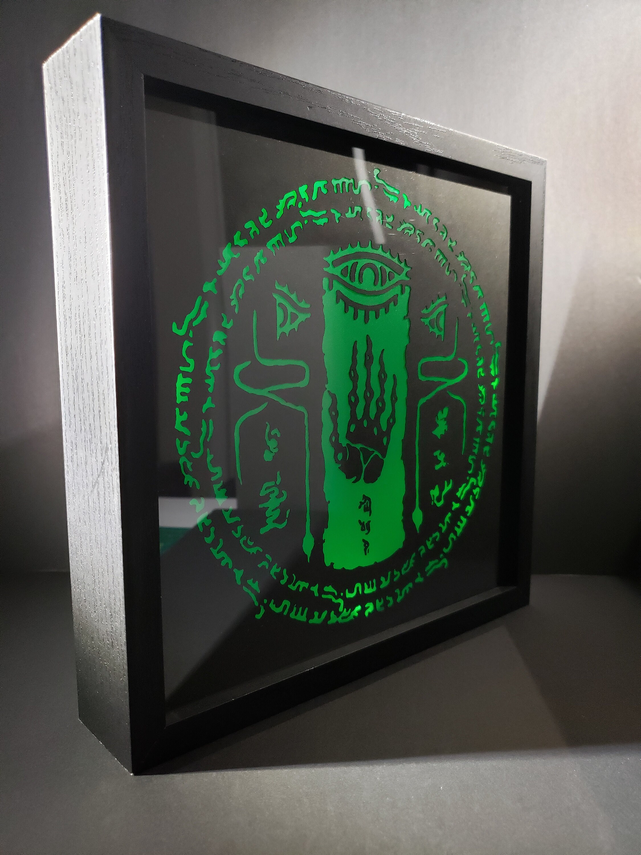 Zonai Symbol Legend of Zelda Tears of the Kingdom Light Box 8 X 8 - Etsy