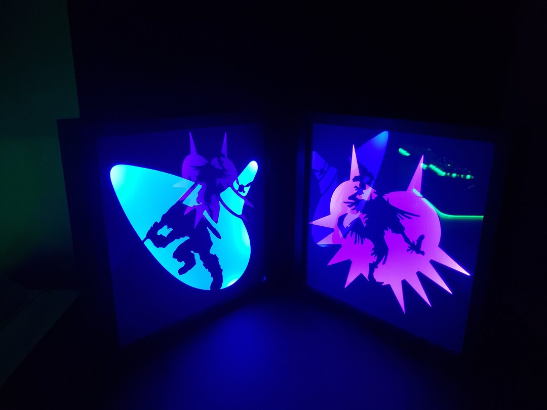Zelda Ocarina of Time / Majora's Mask Light Box 8 X 8 - Etsy