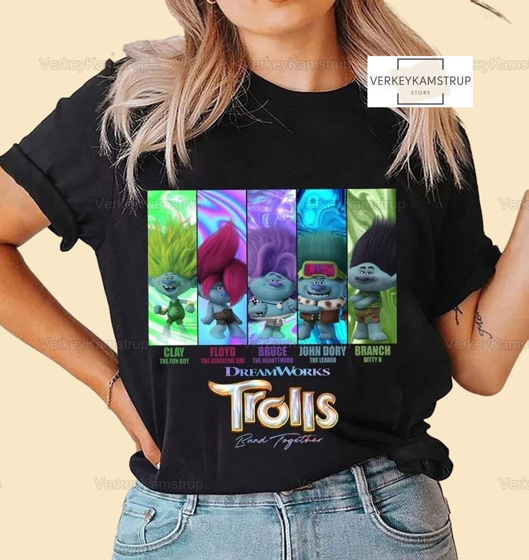 Trolls Band Together Shirt, Trolls Band Movie T-shirt, Trolls Custom ...