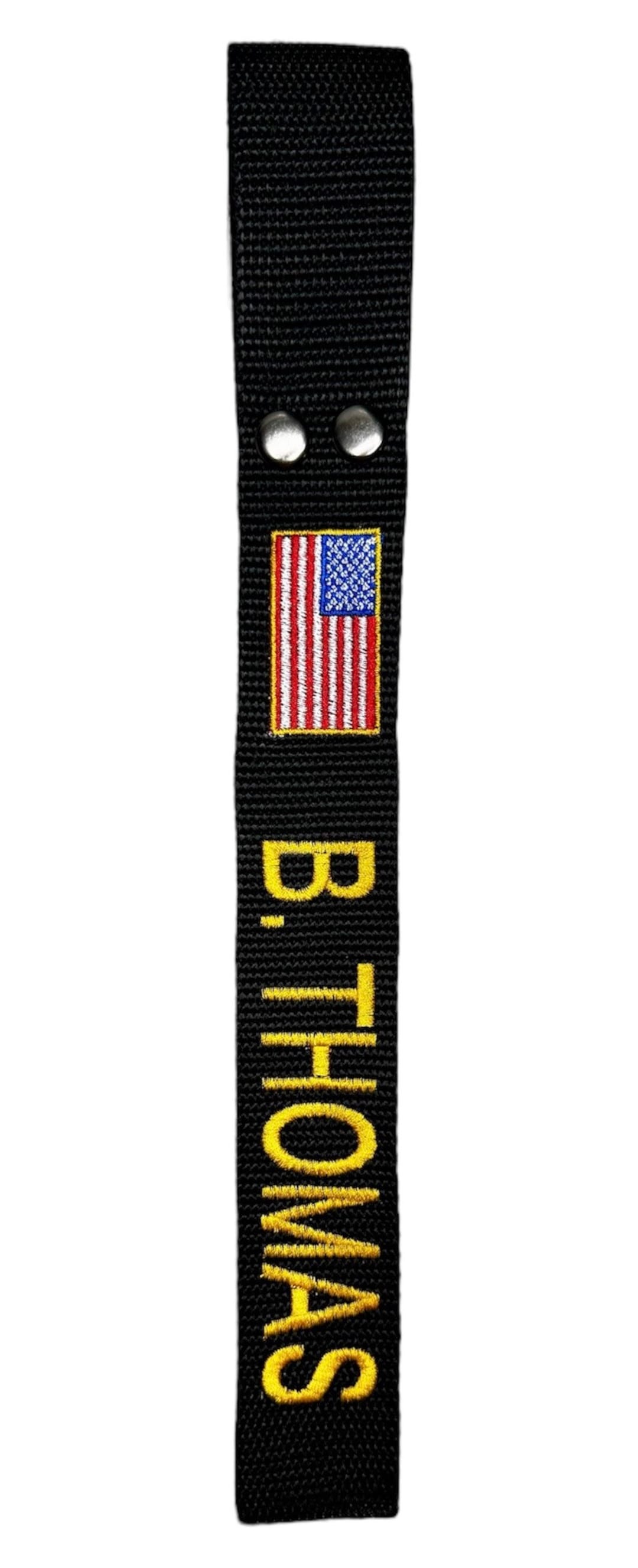 US Flag Personalized Luggage Tag - Etsy