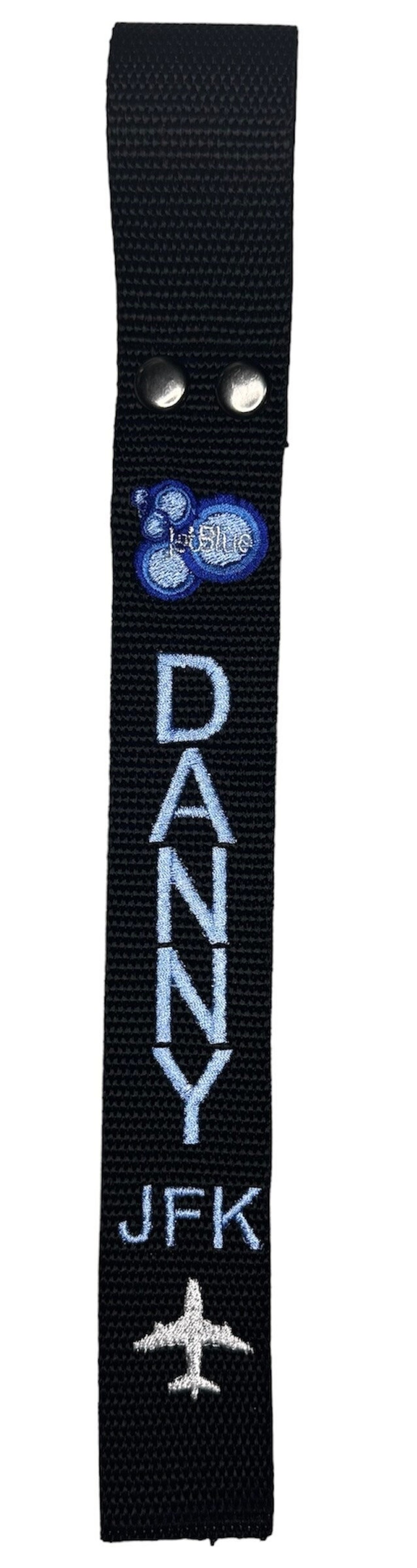 Jetblue Bubbles Flight Crew Personalized Luggage Tag - Etsy