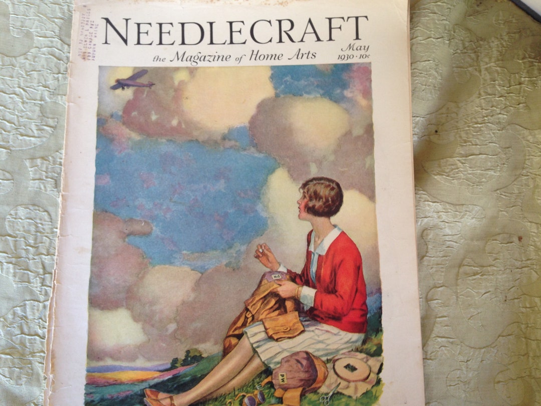 Needlecraft Home Arts Magazine Amelia Earhart 1930 John Edwin Jackson ...